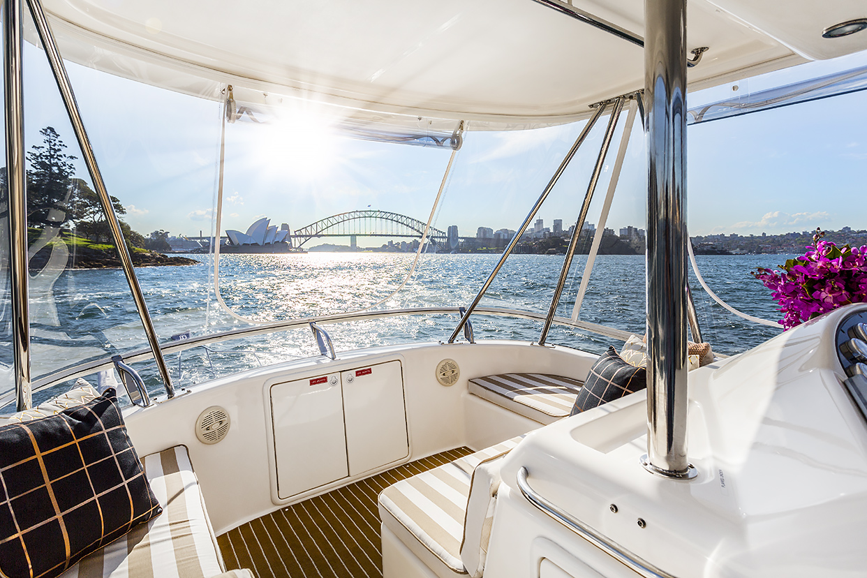 Ocean Blue | 46ft Riviera Cruiser | Luxury Fishing Charter Sydney