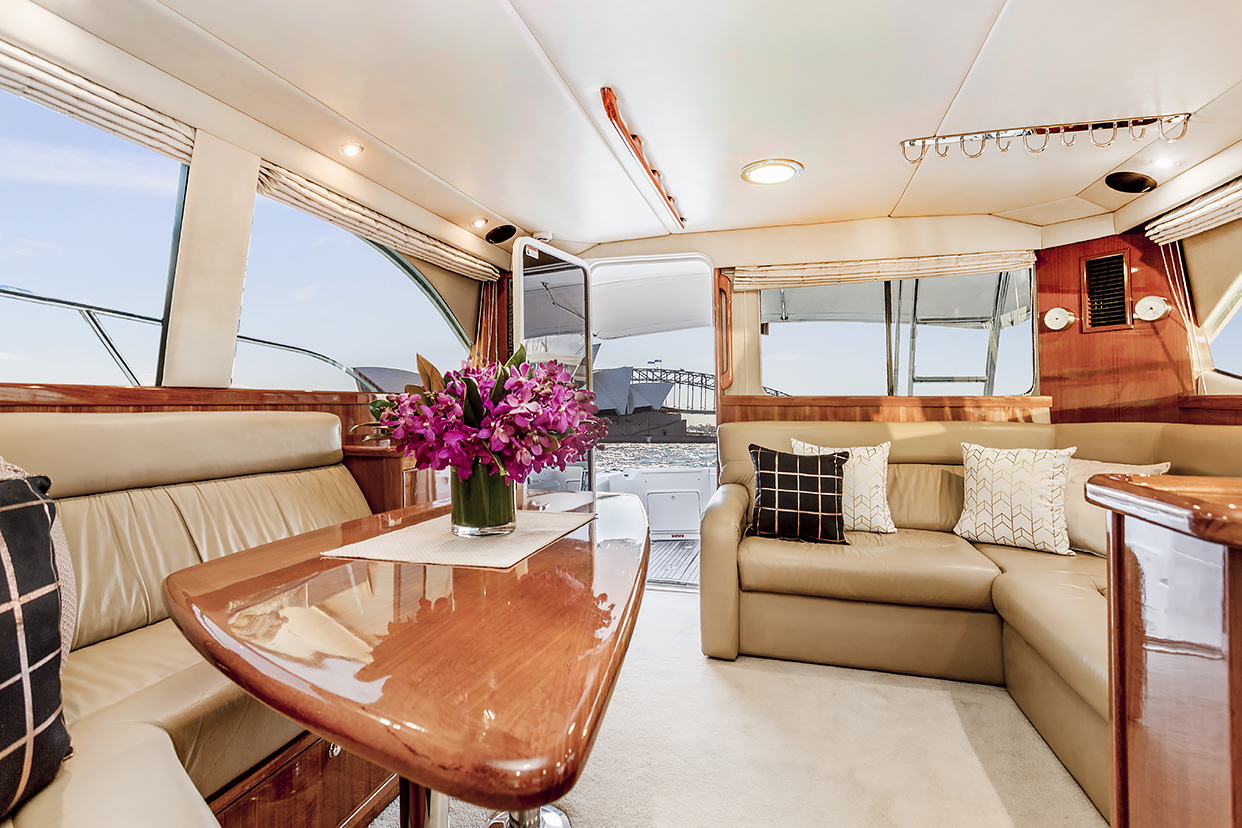 Ocean Blue | 46ft Riviera Cruiser | Luxury Fishing Charter Sydney