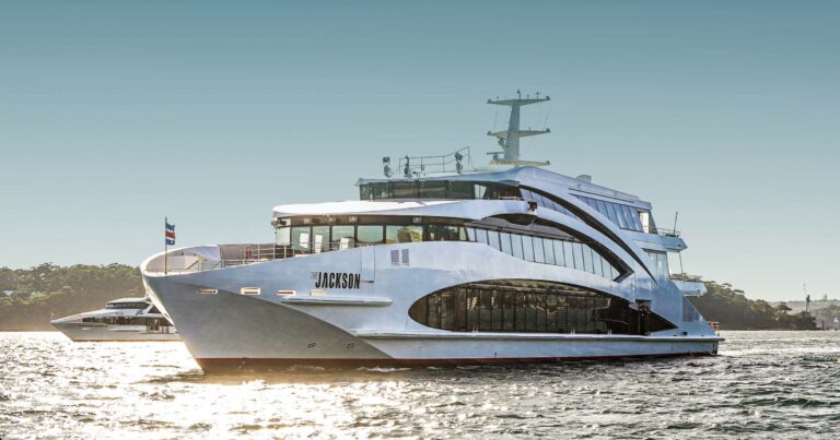 THE JACKSON Boat | Function Boat Charters Sydney Harbour
